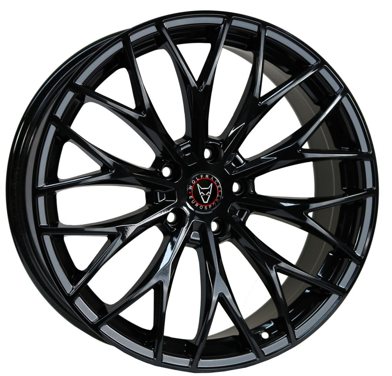 Alloy Wheels Wolfrace Eurosport Wolfsburg Super T Gloss Black, Polished