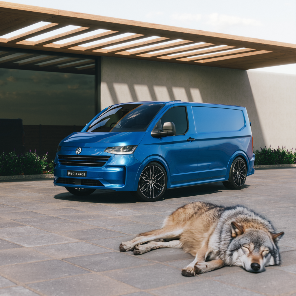 VW Transporter T7 2025+ Fitted With Our Munich GT6 In Gloss Raven Black ...