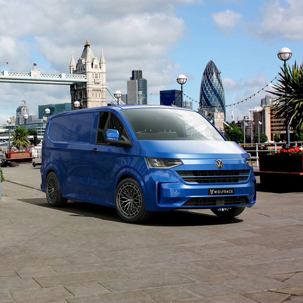 VW T7 Transporter Fitted With Our Vanspeed Havoc! - Wolfrace Wheels